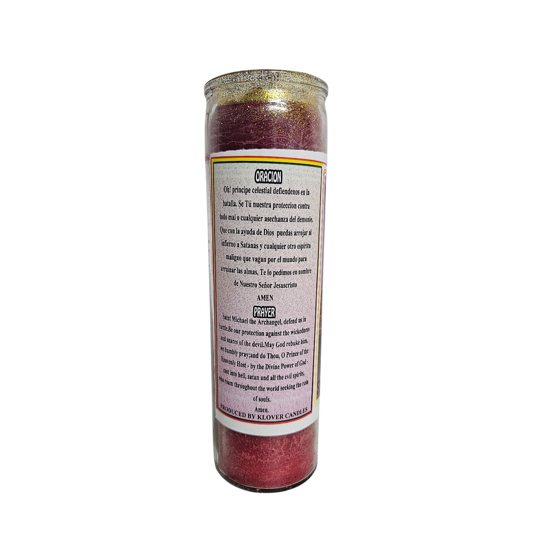 Saint Michael The Archangel Prepared Ritual Candle / San Miguel Arcang